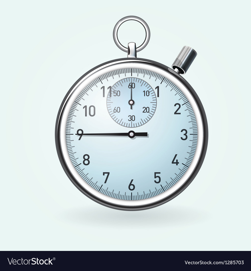 Chronometer Royalty Free Vector Image - VectorStock