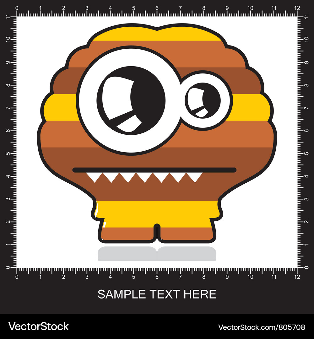 Monster Royalty Free Vector Image - VectorStock