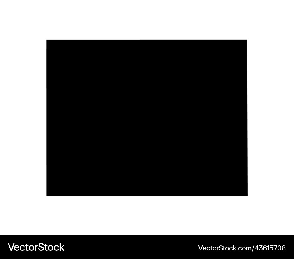 Wyoming wy usa map Royalty Free Vector Image - VectorStock