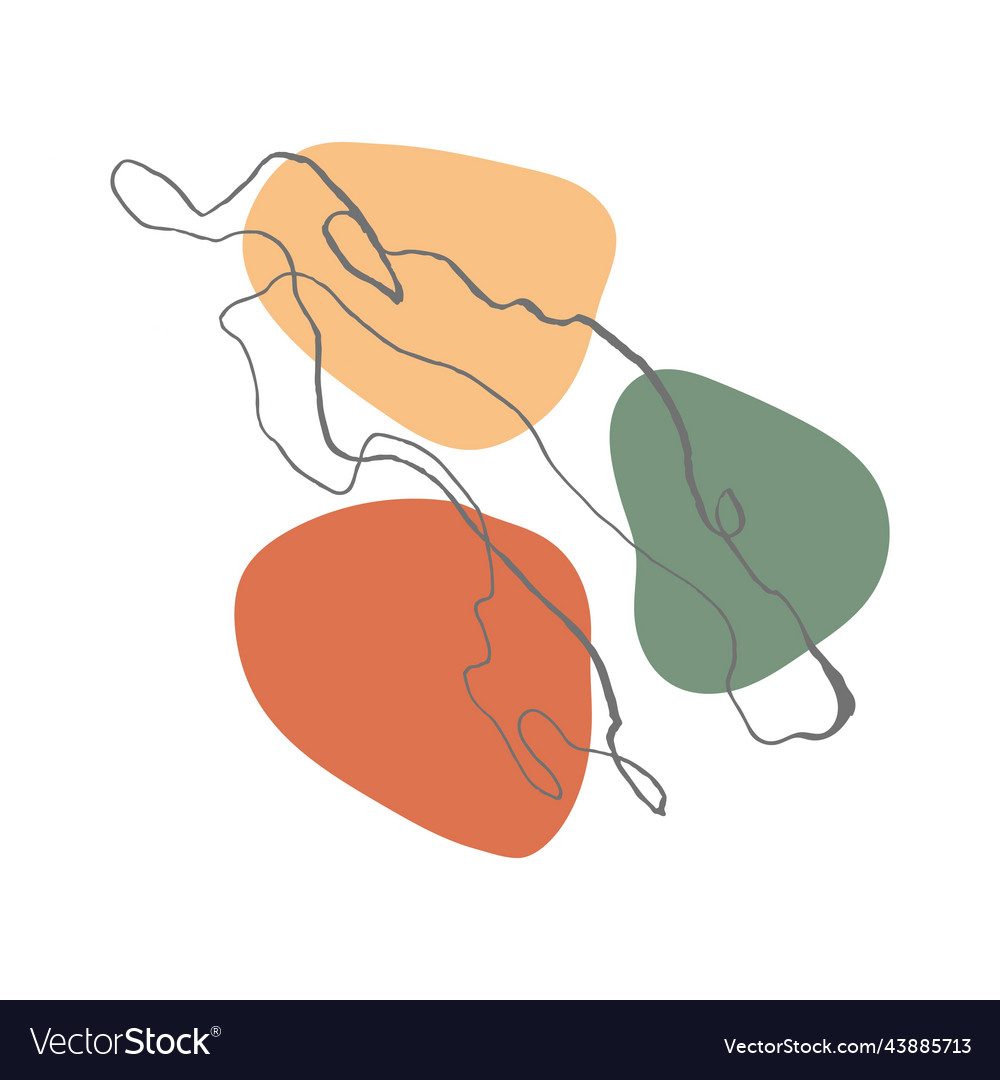 Abstract doodle pattern Royalty Free Vector Image