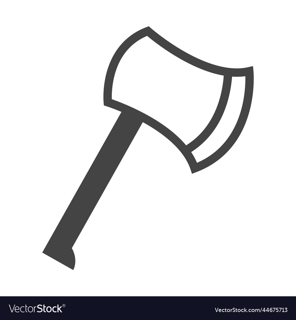 Axe tool icon Royalty Free Vector Image - VectorStock