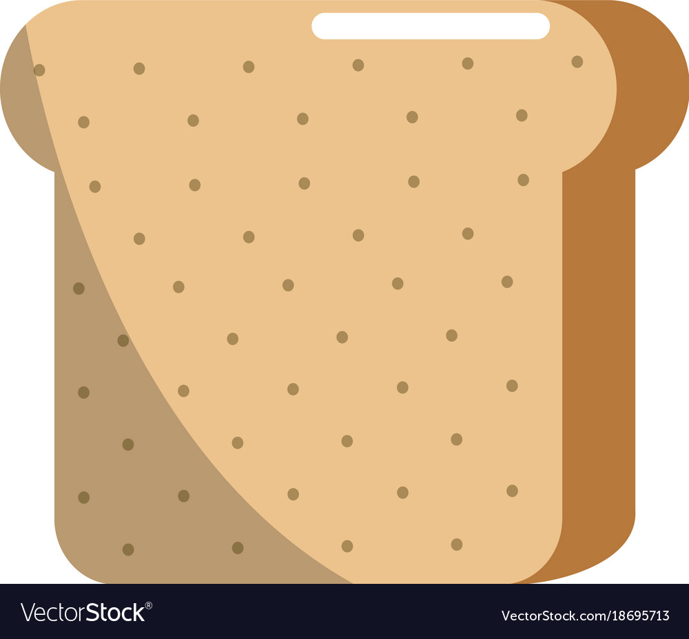 Isolated bread design Royalty Free Vector Image