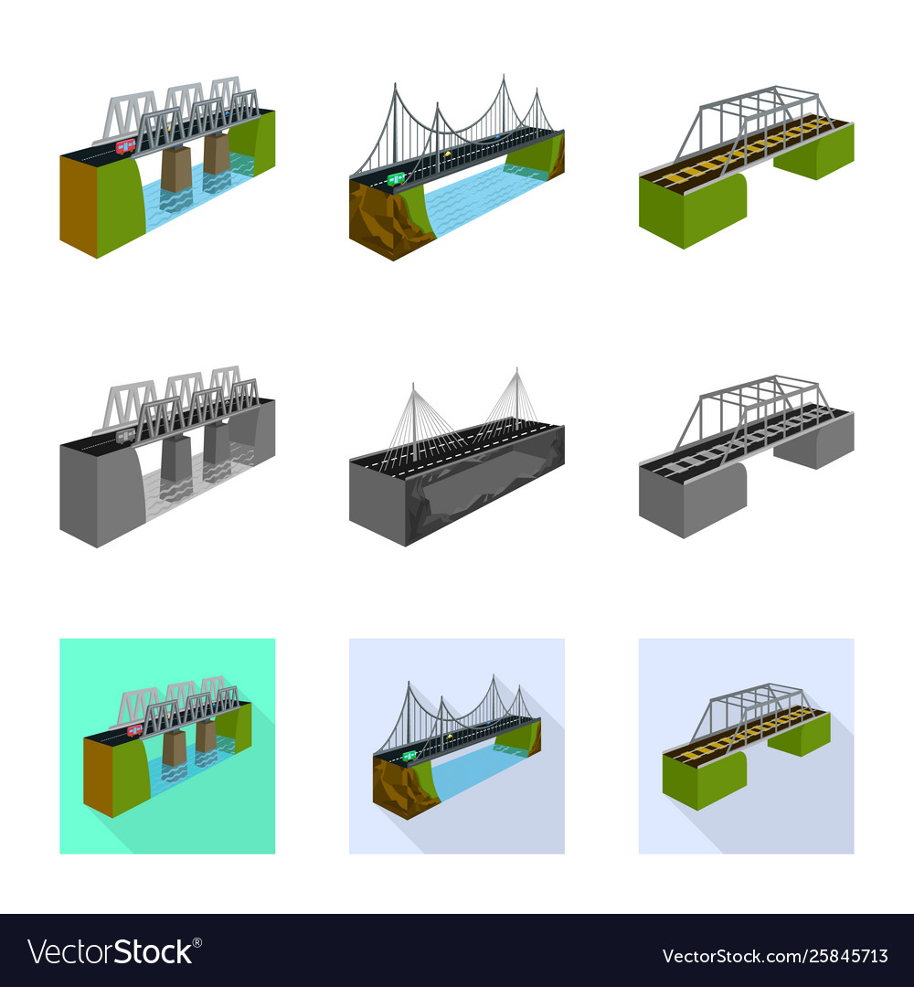 Isolated Object Connection And Design Symbol Vector Image
