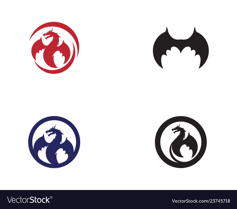 Dragon icon Royalty Free Vector Image - VectorStock