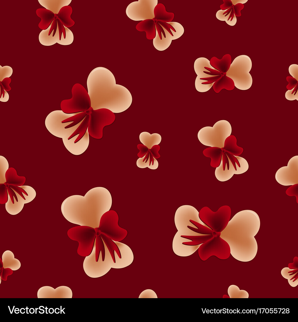 Dog gift bone with bow present for home pet Vector Image