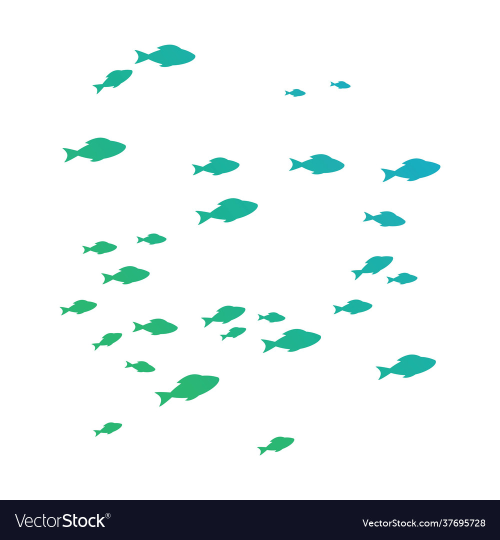 Fish background Royalty Free Vector Image - VectorStock