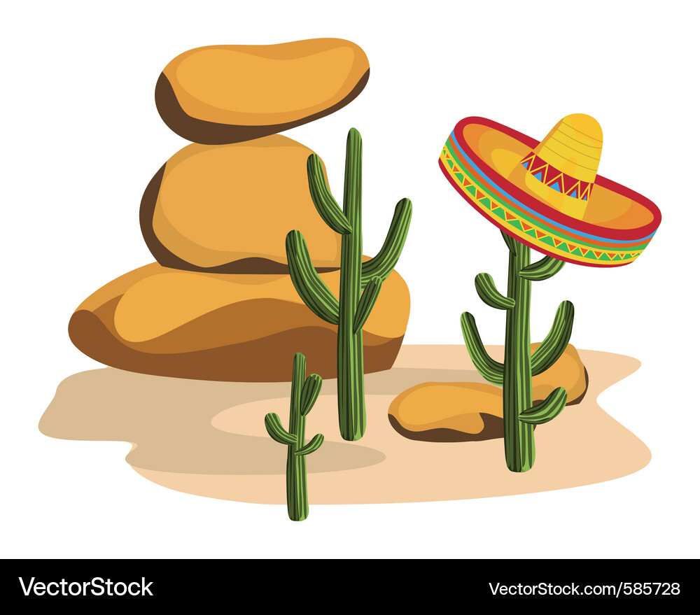 Mexican style Royalty Free Vector Image - VectorStock