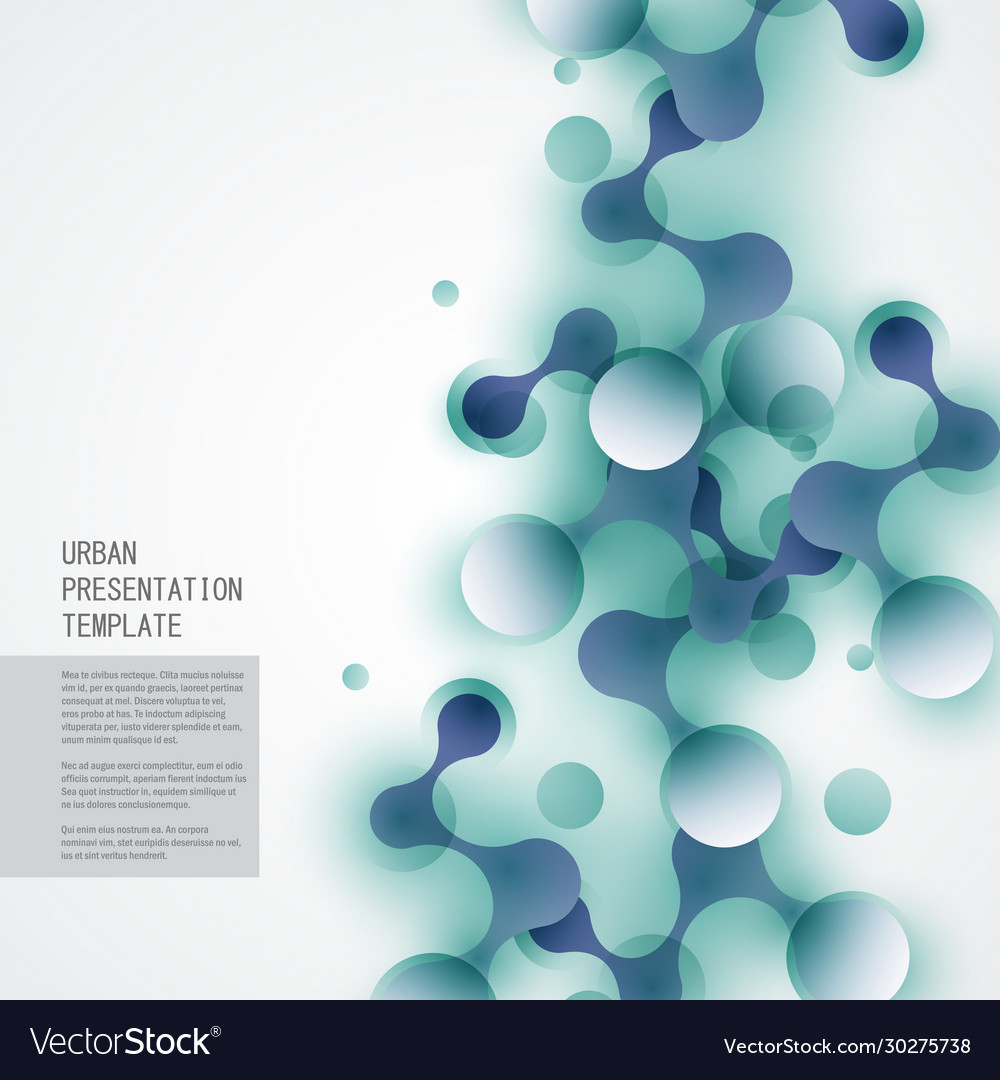 Abstract Connect Molecule And Technology Vector Image