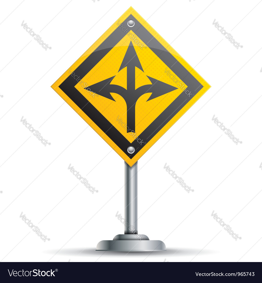 Concept - Any Direction Royalty Free Vector Image