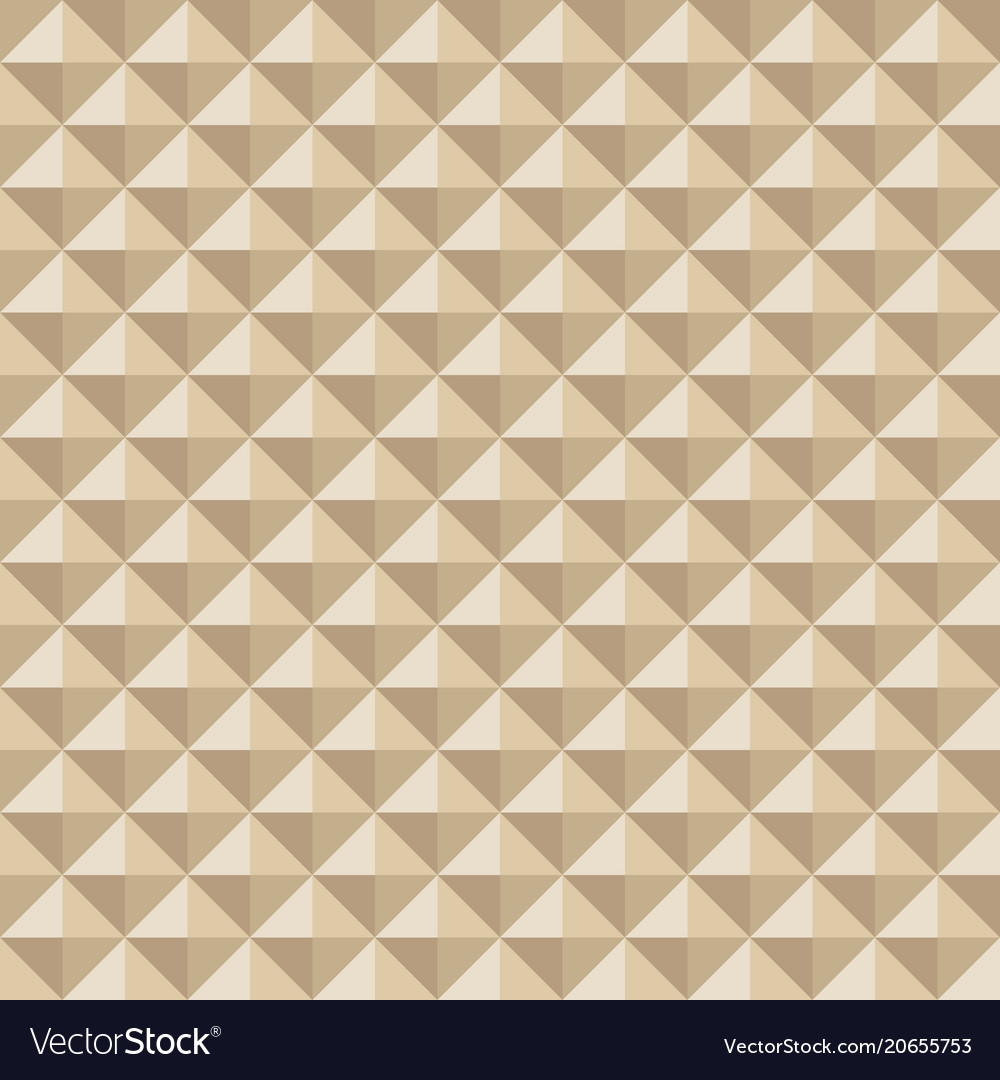 Golden Triangle Pattern Royalty Free Vector Image