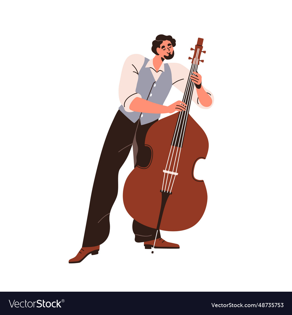 Upright Bass Tattoo Designs