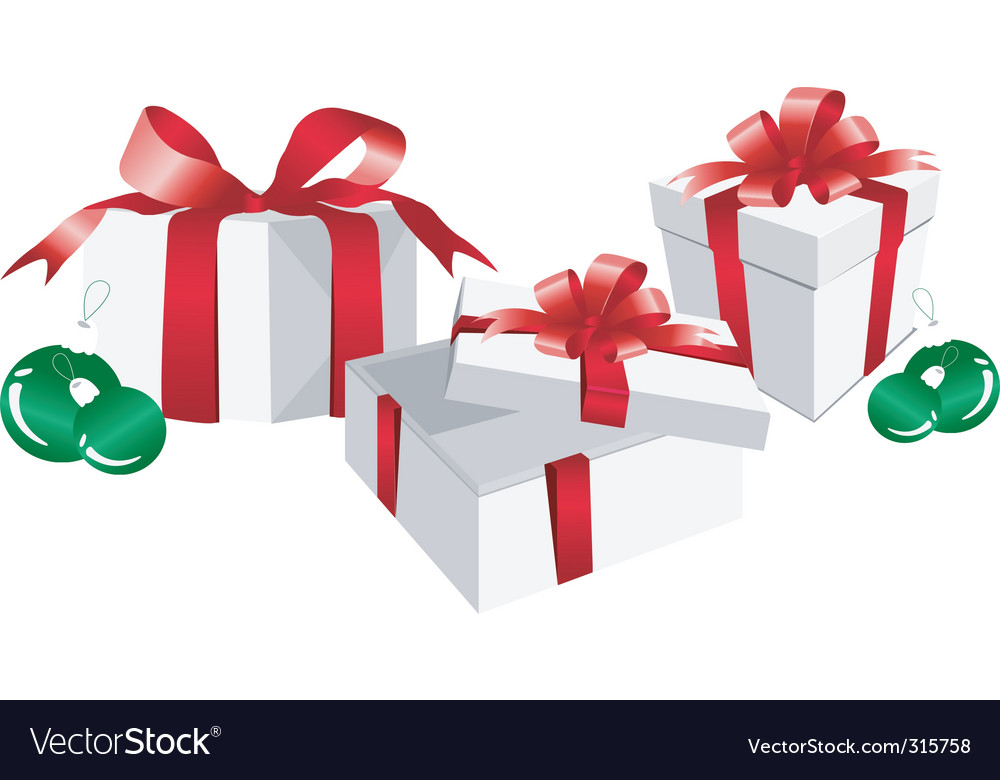 Gift boxes Royalty Free Vector Image - VectorStock