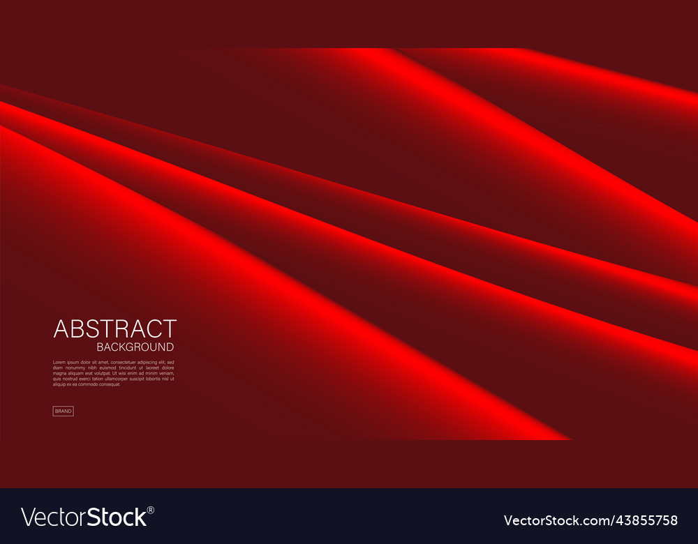 Red abstract background polygon geometric Vector Image