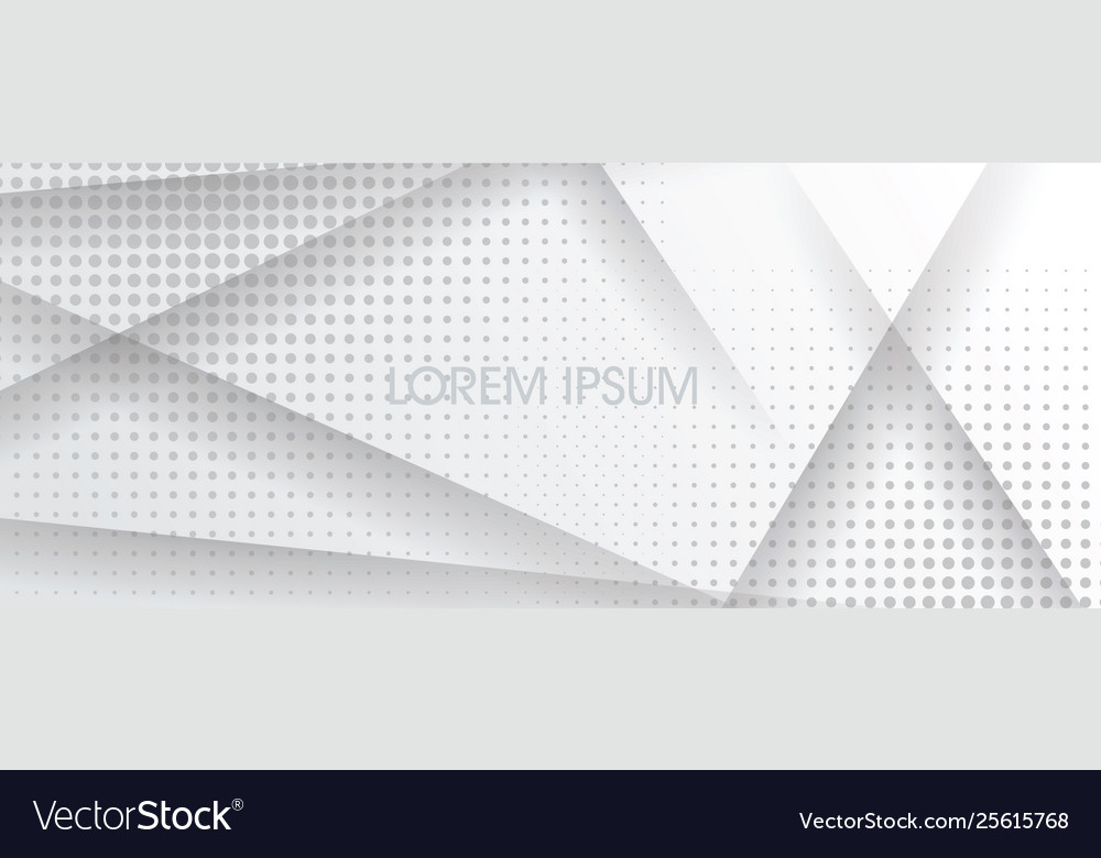 Abstract background from gray geometric shapes Vector Image