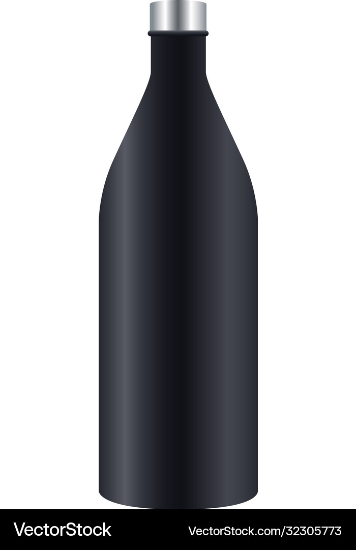 Bottle product packing branding icon Royalty Free Vector