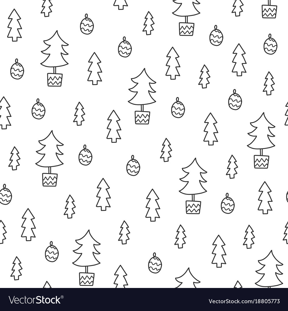 Doodle pattern Royalty Free Vector Image - VectorStock