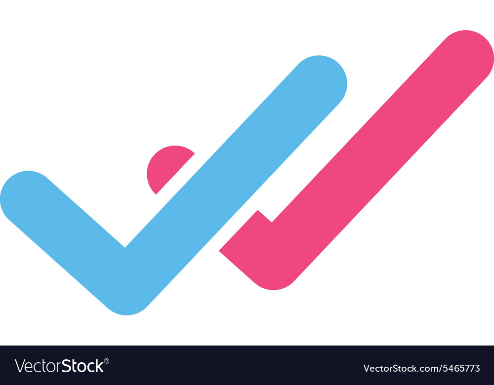 Validation icon from business bicolor set Vector Image