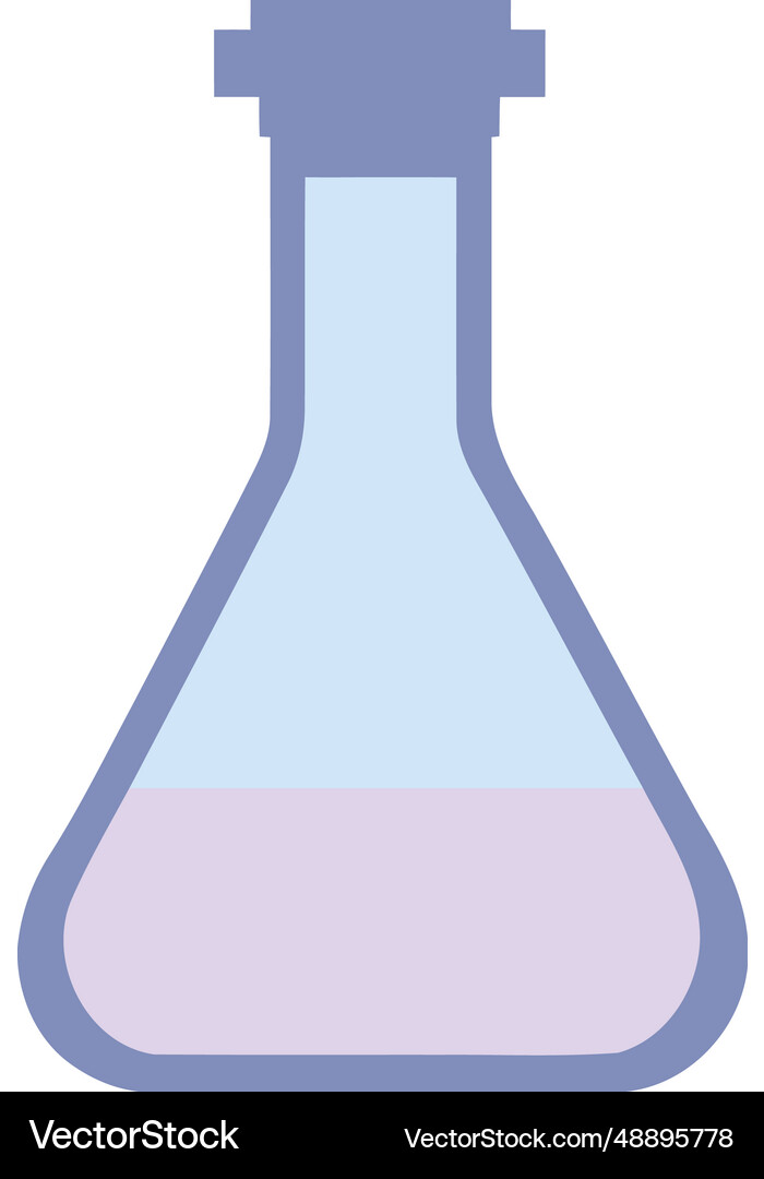 Chemistry test tube Royalty Free Vector Image - VectorStock
