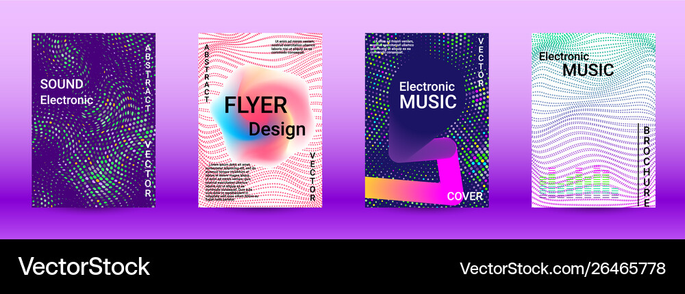 Sound flyer Royalty Free Vector Image - VectorStock