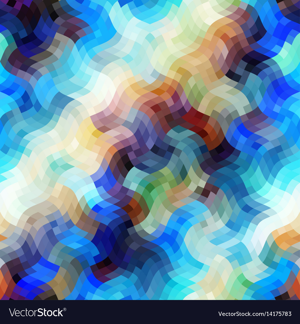 Geometric abstract pattern Royalty Free Vector Image
