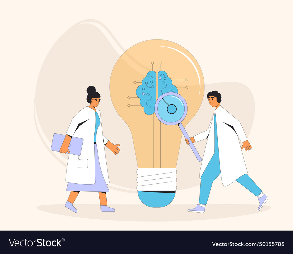 Artificial general intelligence research ai Vector Image Artificial general intelligence research ai Vector Image