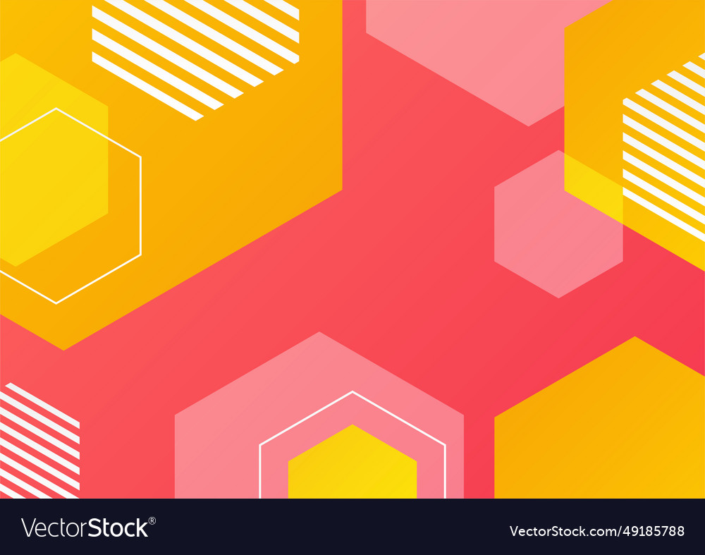 Modern bright colorful background for poster Vector Image