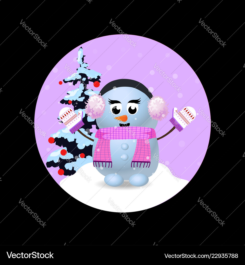 Year round sign icon with cute Royalty Free Vector Image