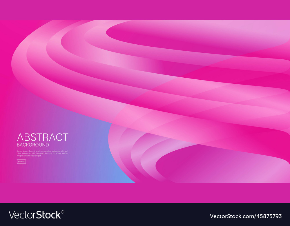 Pink abstract background wave background Vector Image