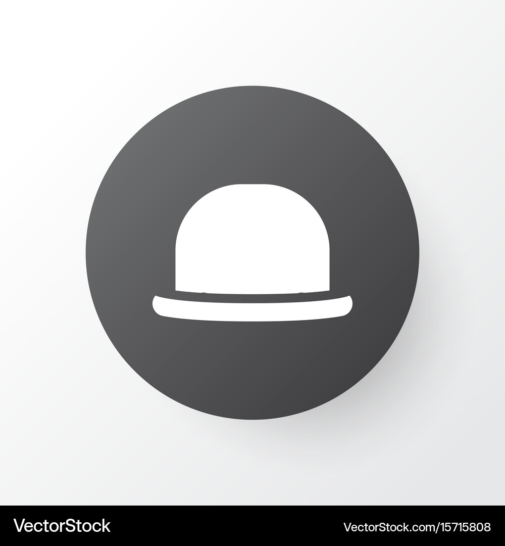 Fedora icon symbol premium quality isolated Vector Image