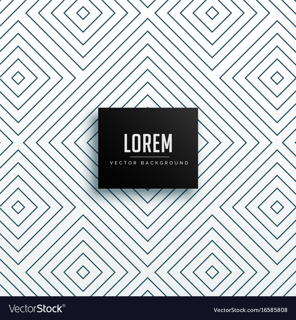 Line squares abstract pattern background Vector Image