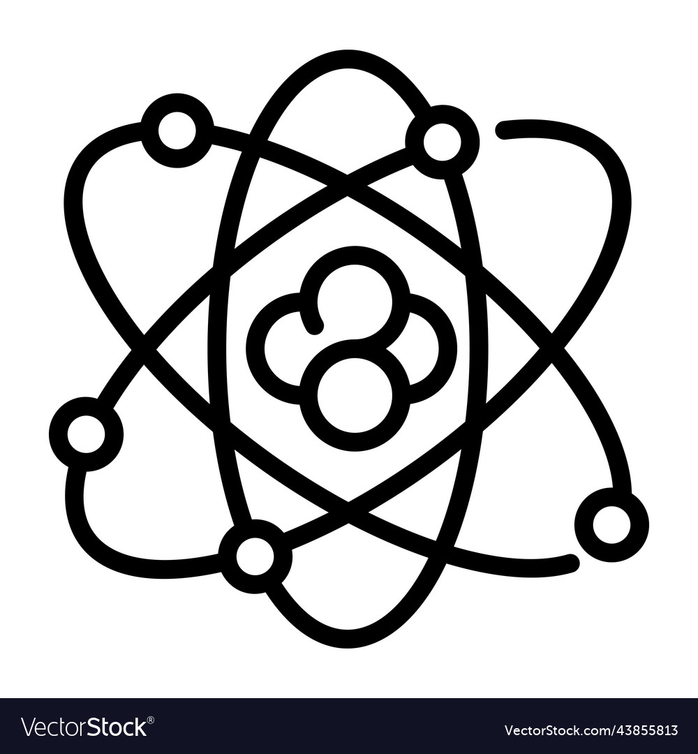 Atom Royalty Free Vector Image - VectorStock