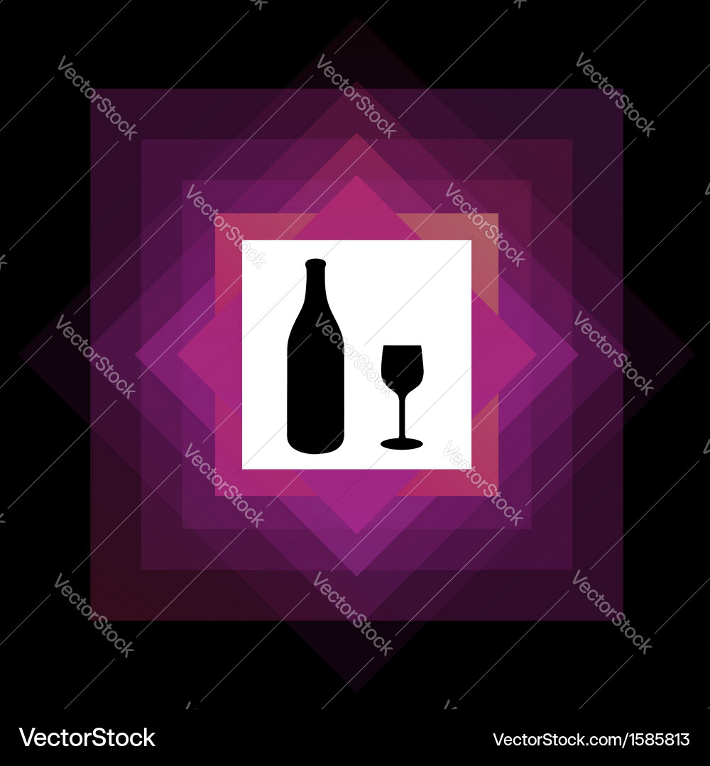 Beverage logo Royalty Free Vector Image - VectorStock