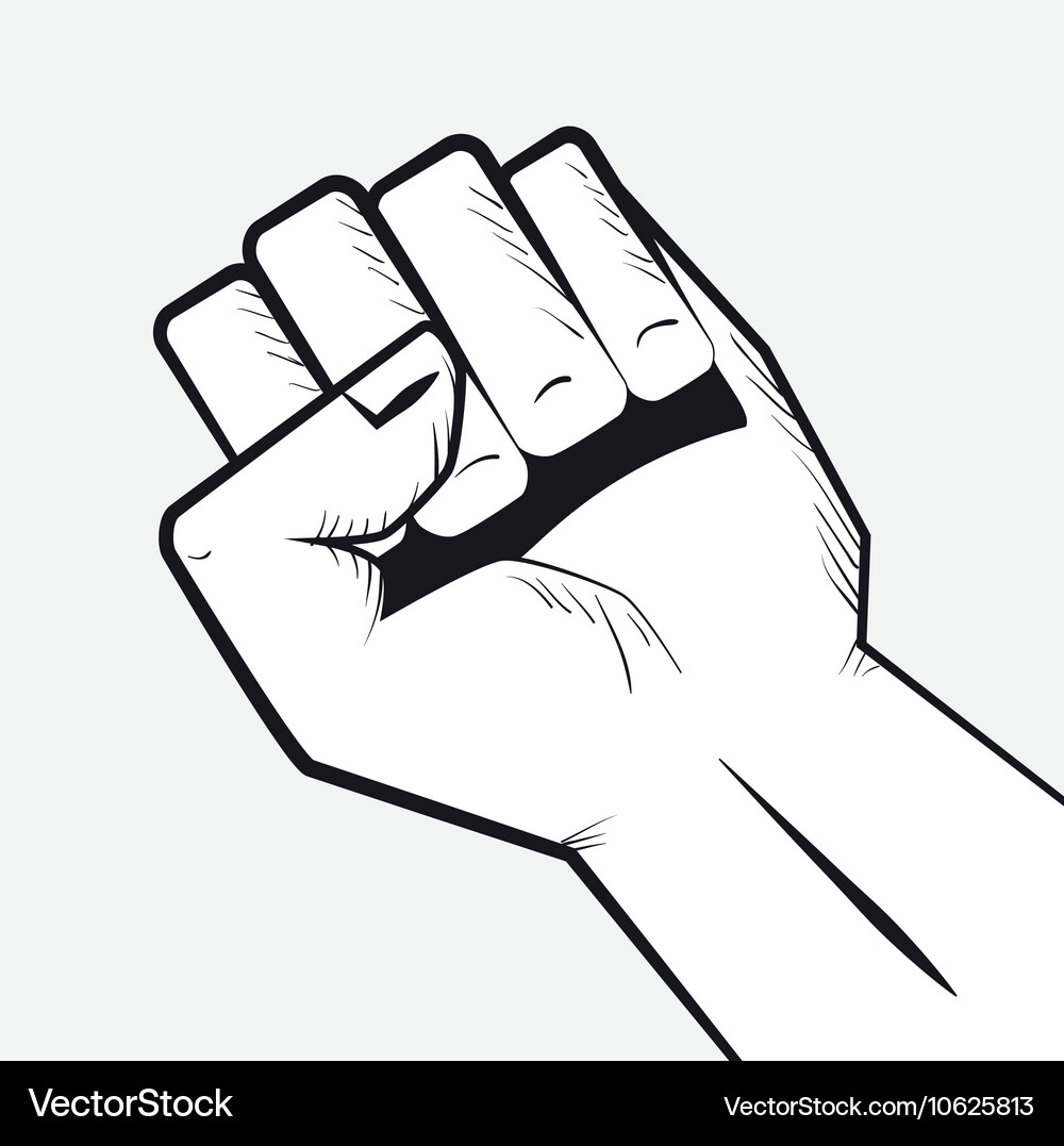 Boxing championship punch isolated Royalty Free Vector Image