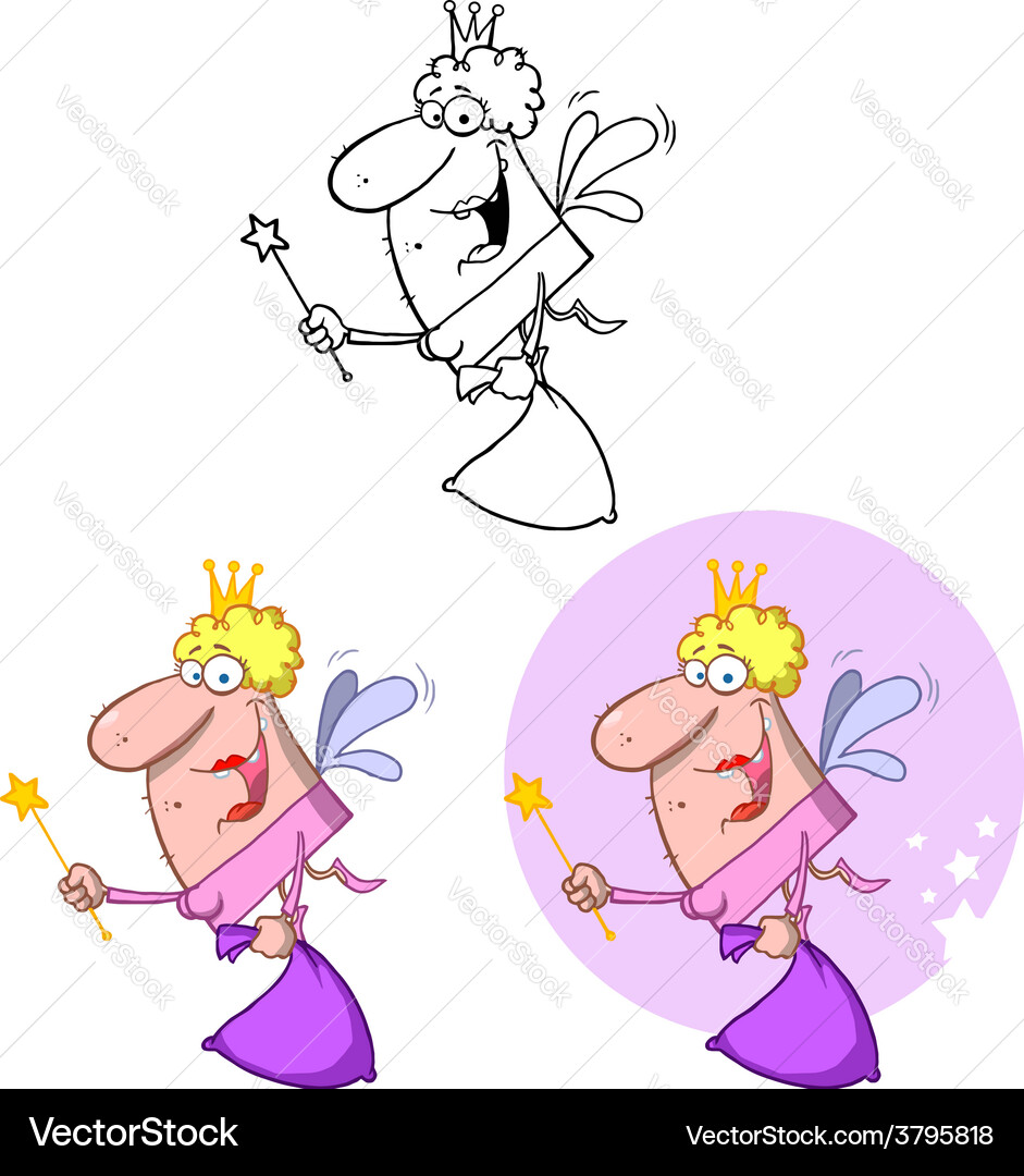 Cartoon fairy Royalty Free Vector Image - VectorStock