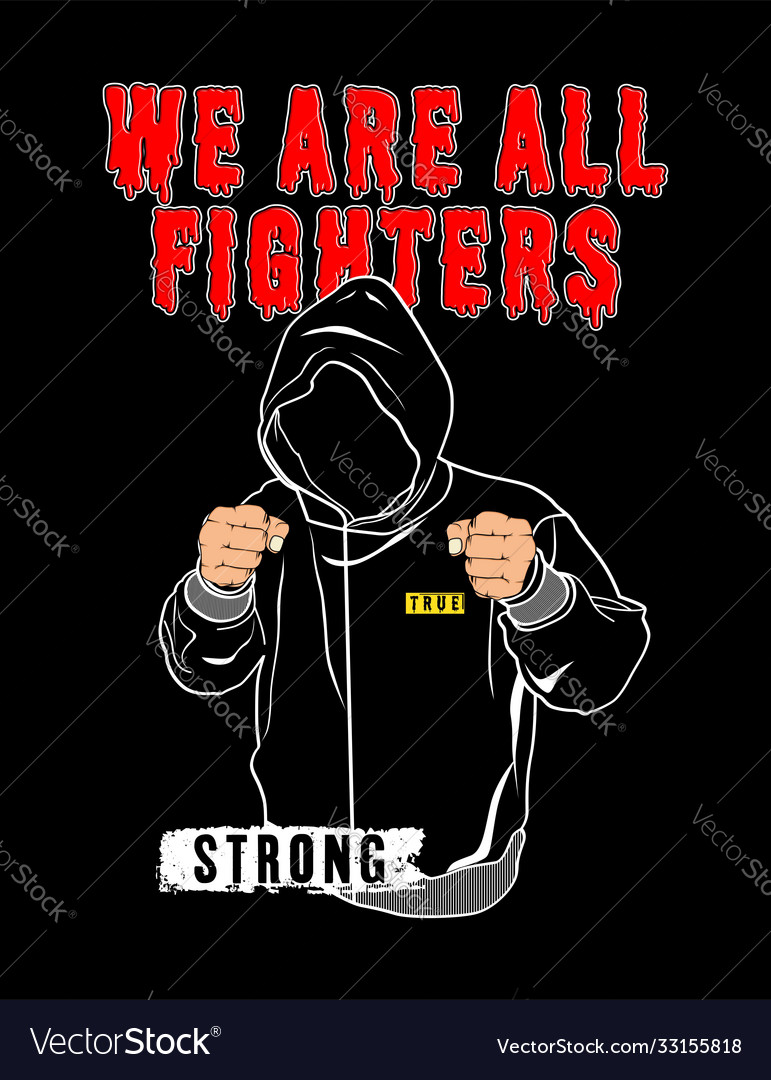 Fighter Royalty Free Vector Image - VectorStock