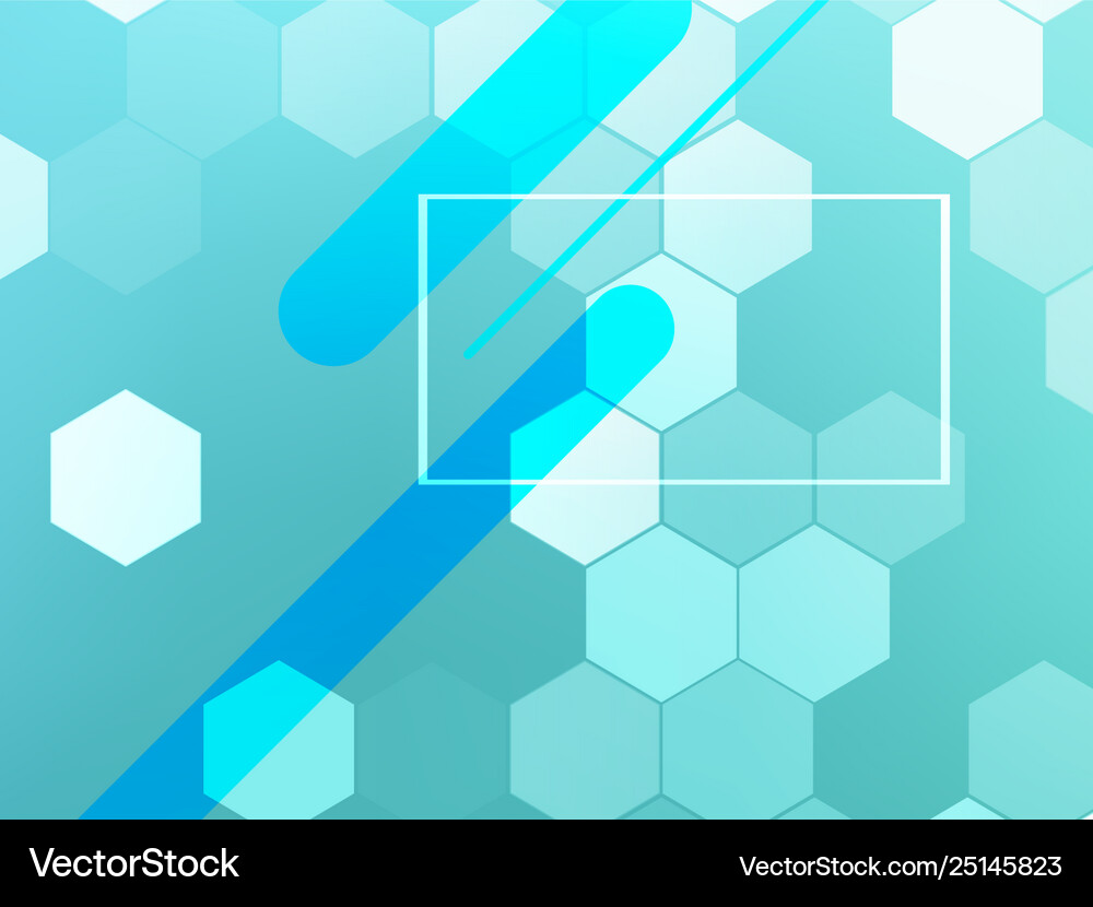 Geometric abstract medical background Royalty Free Vector