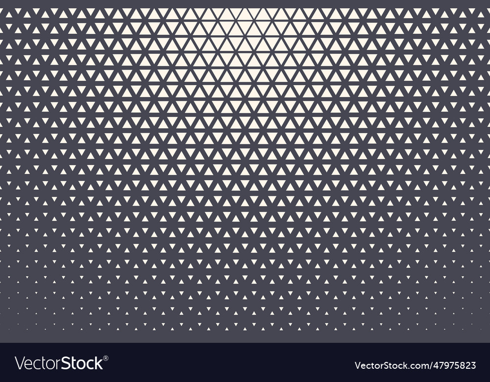 Triangular Halftone Pattern Geometric Texture Vector Image