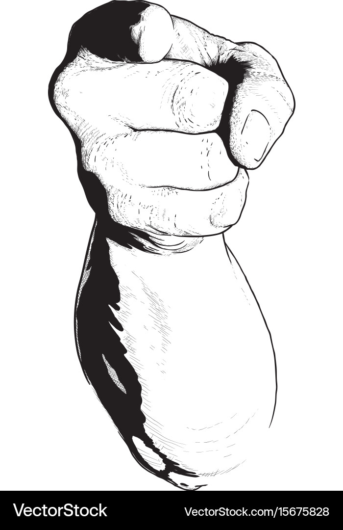 Hand show you Royalty Free Vector Image - VectorStock