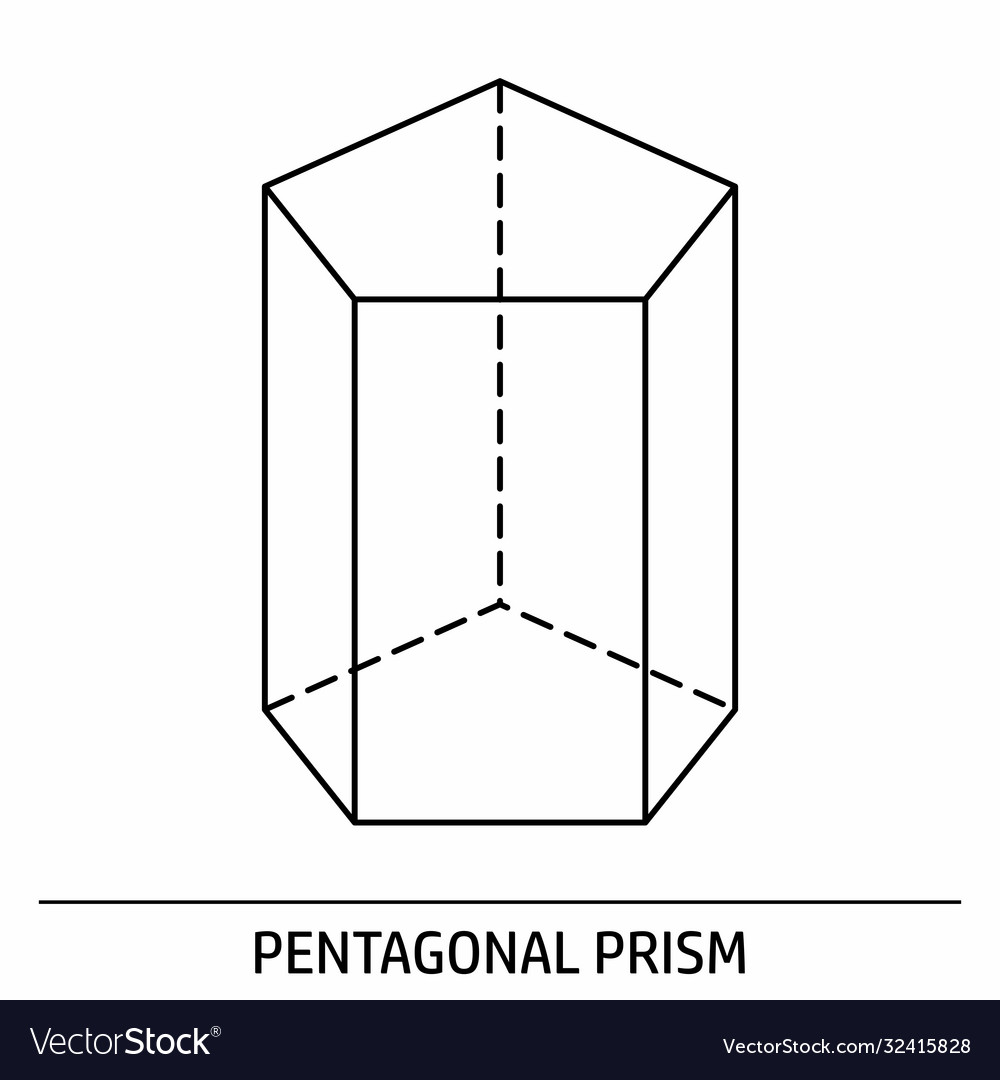 How To Draw Pentagonal Prism Perspectivenumber Moonlightchai