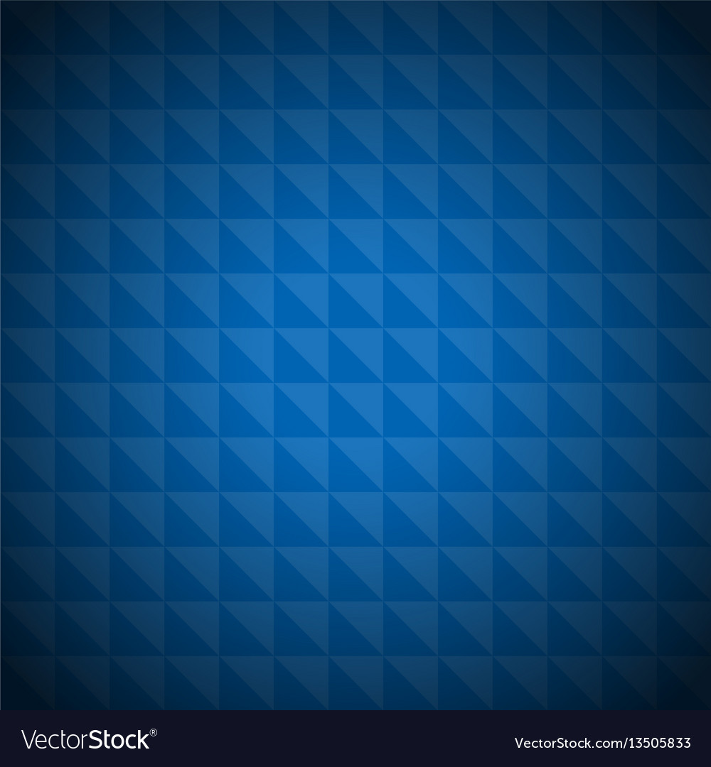Blue triangle background Royalty Free Vector Image