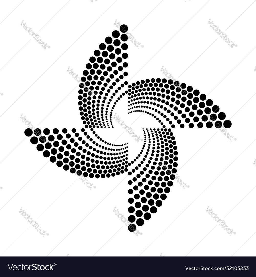 Design spiral dots backdrop Royalty Free Vector Image Design spiral dots backdrop Royalty Free Vector Image