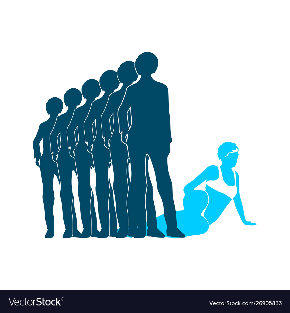 Human differences concept Royalty Free Vector Image