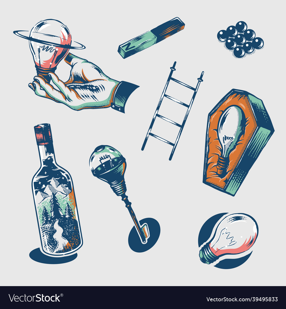 Idea concept Royalty Free Vector Image - VectorStock