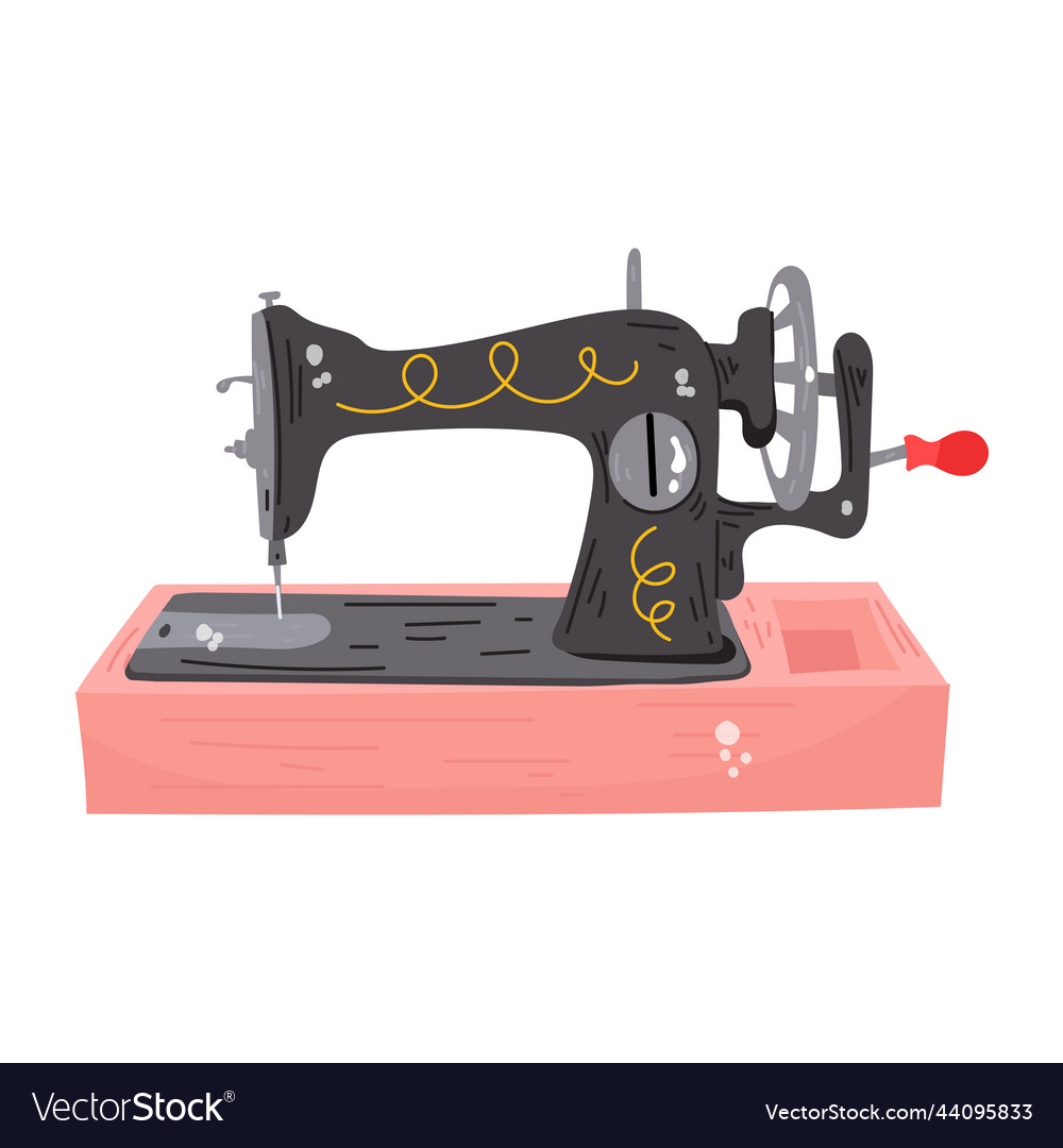 Sewing machine Royalty Free Vector Image - VectorStock