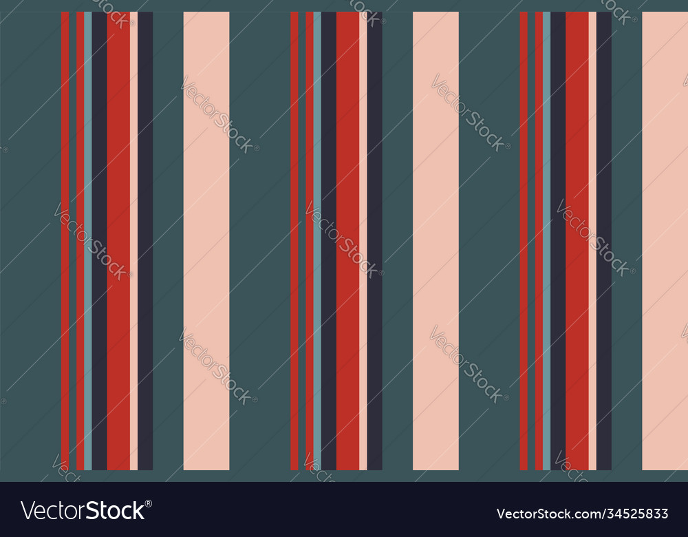 Vertical stripes seamless pattern lines abstract Vector Image
