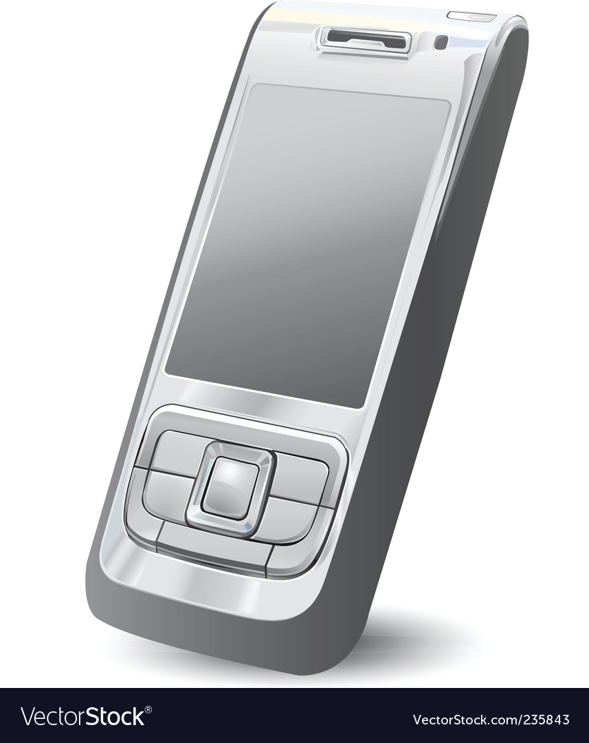 Mobile phone Royalty Free Vector Image - VectorStock