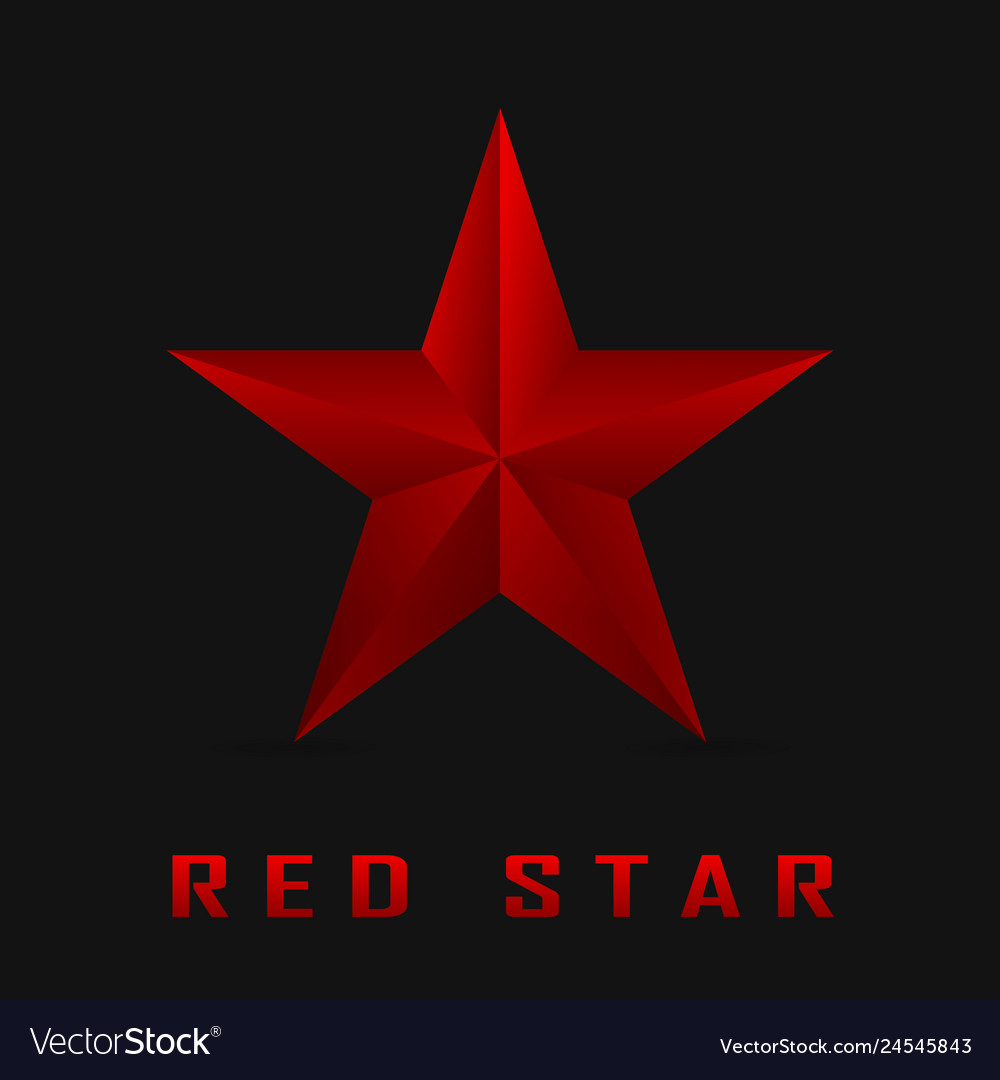 Red Star And Green Background Logo At Lillian Herman Blog