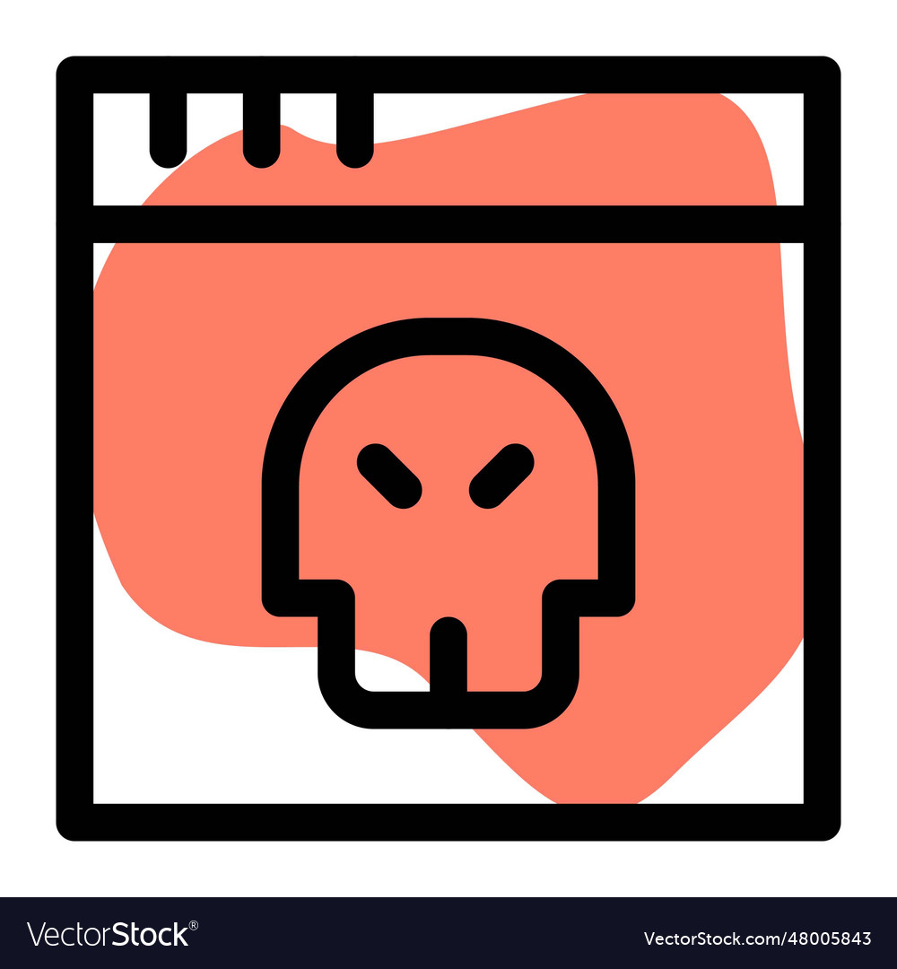 Web Browser Window Erupted By Malware Royalty Free Vector