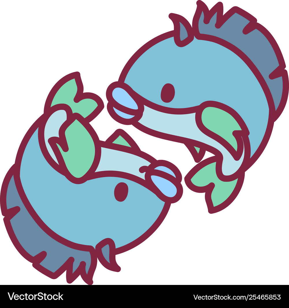 Cute zodiac sign icon Royalty Free Vector Image