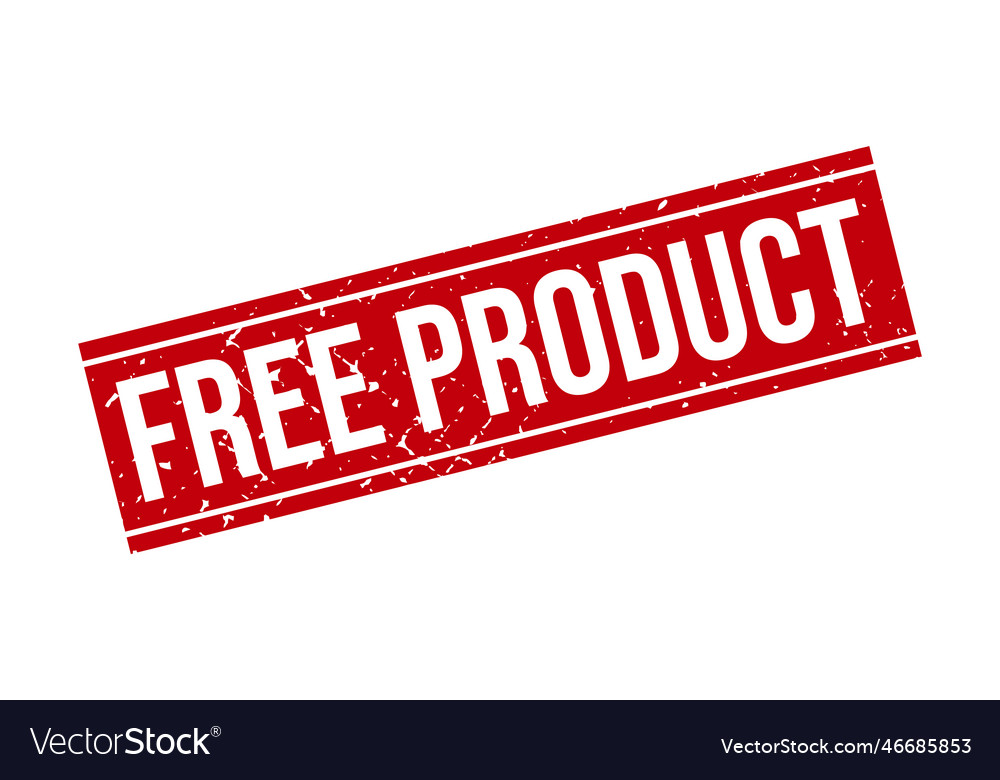 Free product rubber stamp seal Royalty Free Vector Image